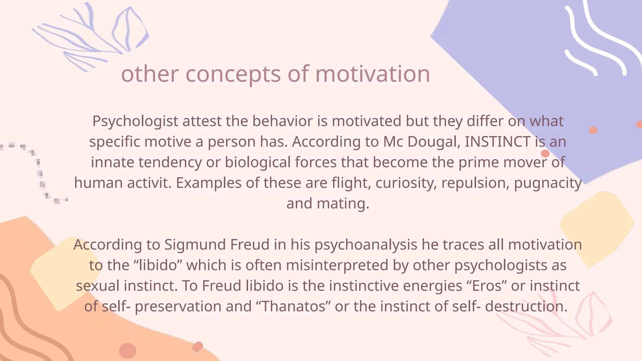 LESSON 9 MOTIVATION..................... | PPTX