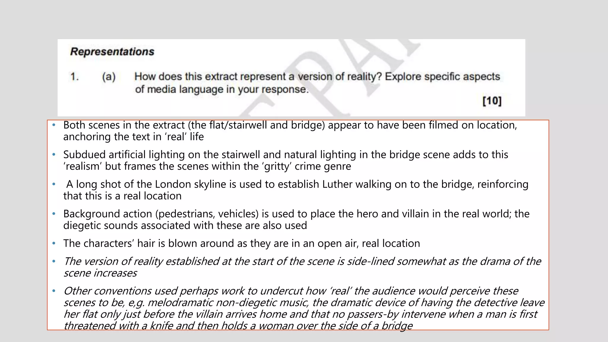 Lesson 9 realism | PPTX