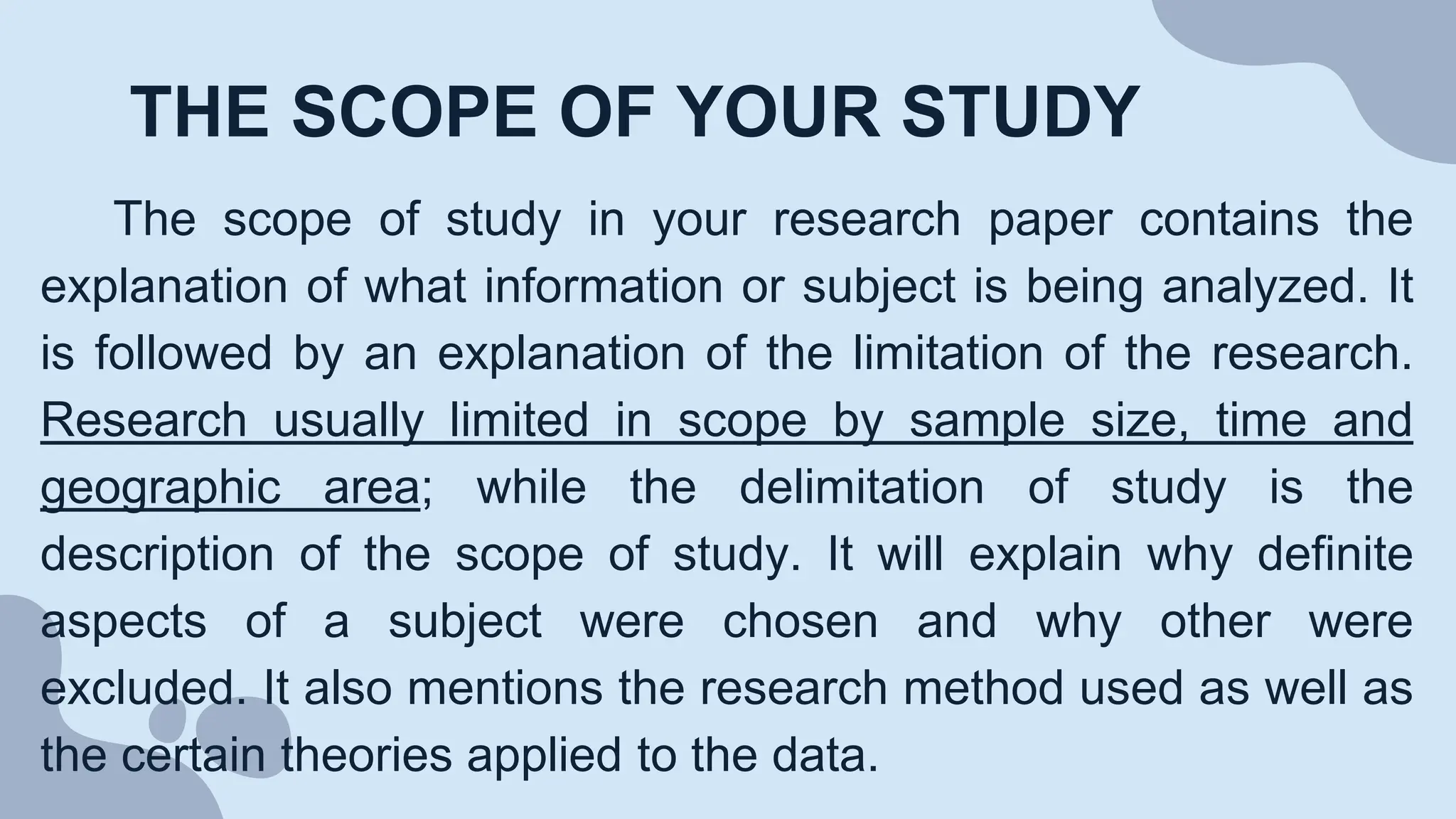 Practical Research 1 Lesson 9 Scope and delimitation.pptx