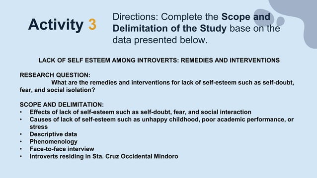Practical Research 1 Lesson 9 Scope and delimitation.pptx