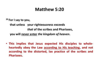 Lesson 9; Sermon on the Mount Matthew 5;17-20.pptx