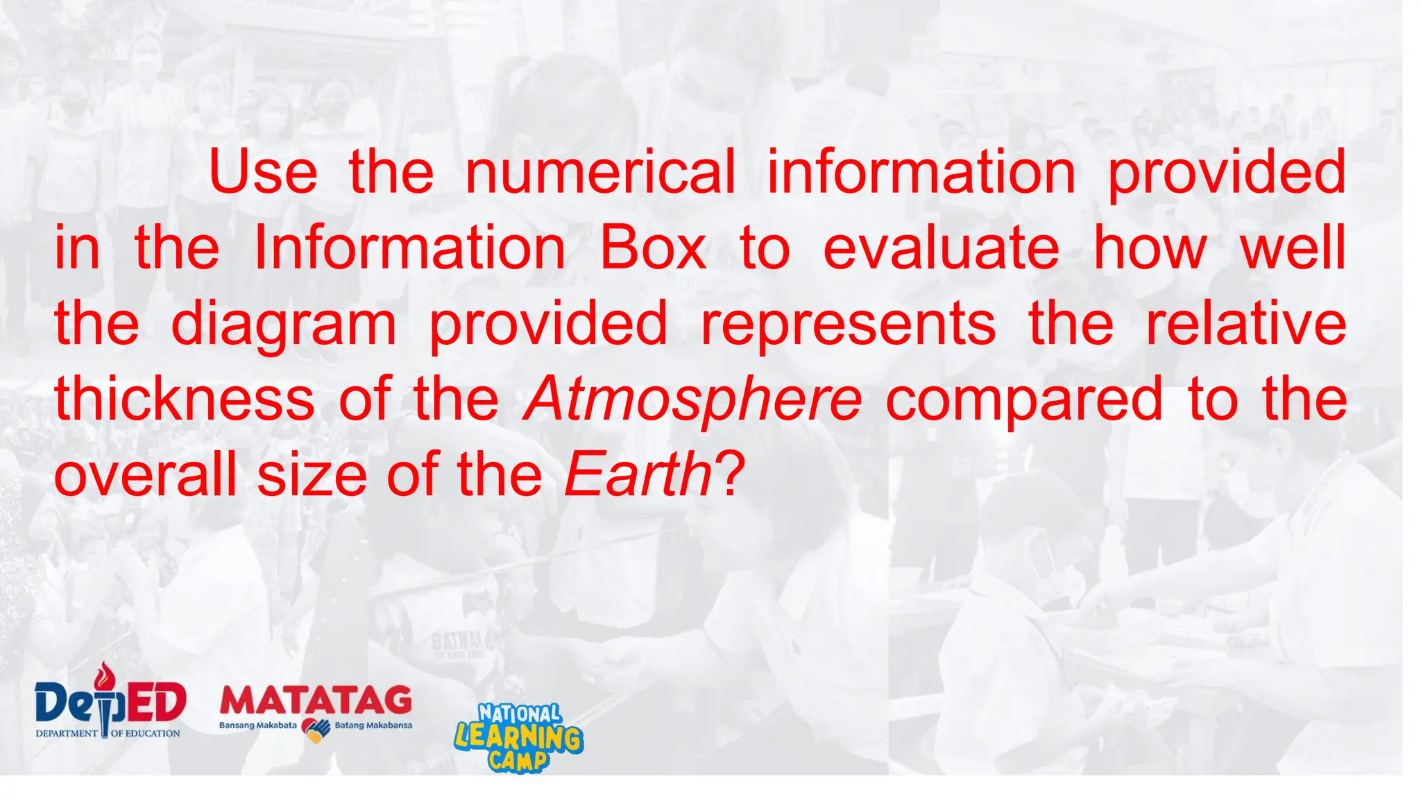 Lesson 9 The Atmosphere of Earth and humans | PPTX