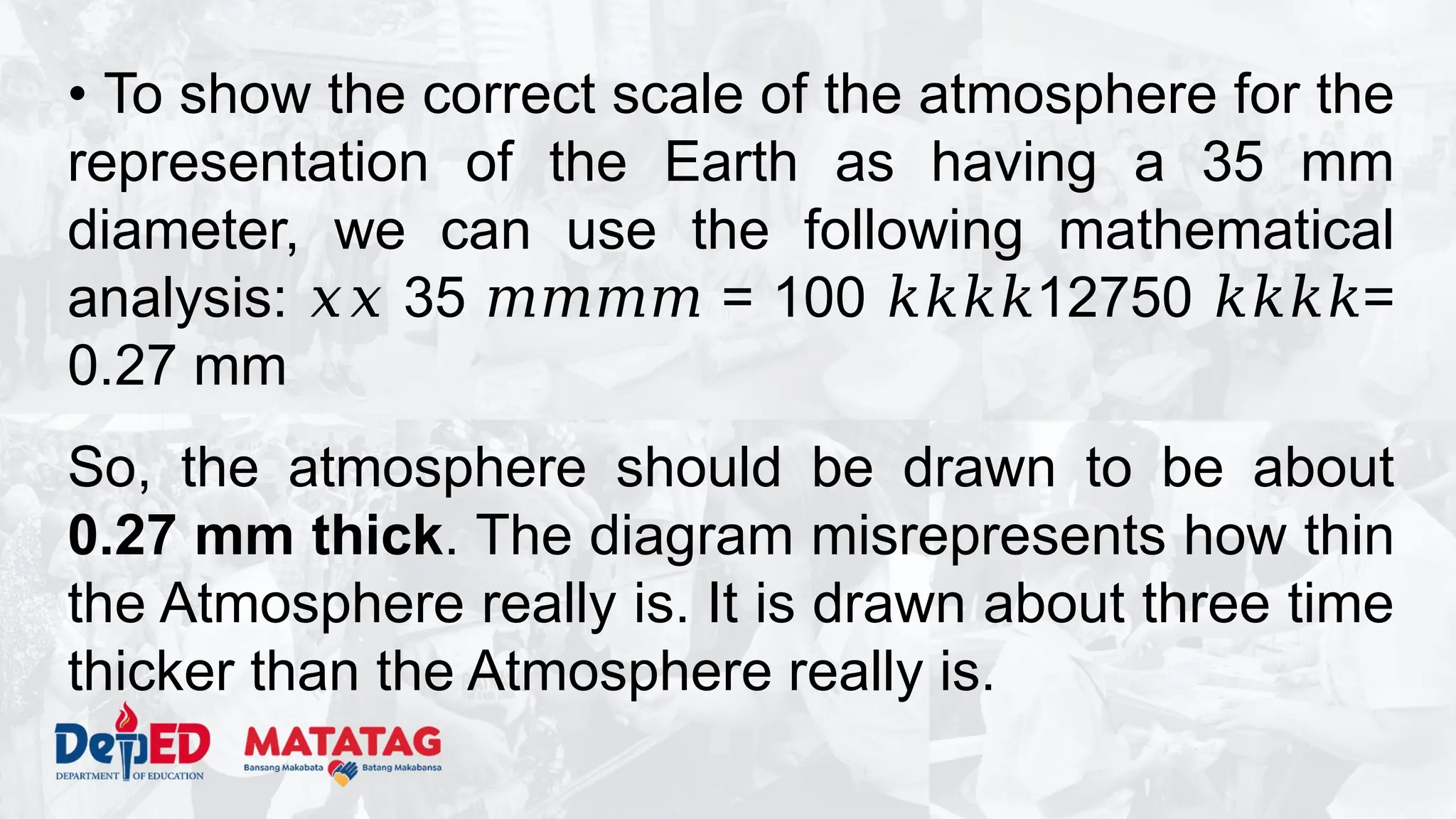 Lesson 9 The Atmosphere of Earth and humans | PPTX