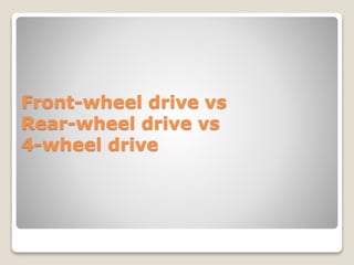 Lesson 9: The Drivetrain | PPTX