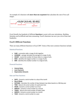 Lesson9 working with basic functions | PDF