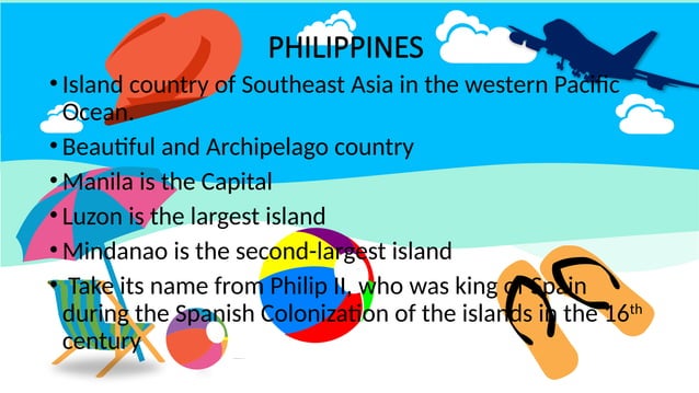Philippine Culture Tourism Geography Lesson I | PPTX