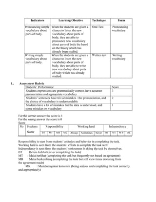 Lesson action plan | PDF
