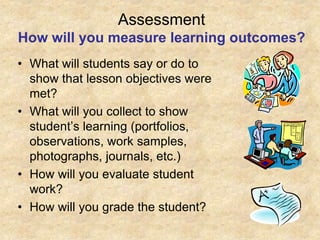 Lesson Plan and Assessment Alignment | PPTX