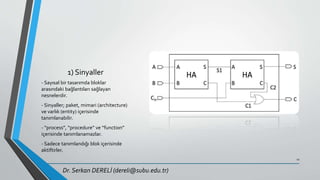 FPGA ve VHDL Ders - 4 | PPTX