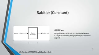 FPGA ve VHDL Ders - 4 | PPTX