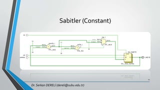 FPGA ve VHDL Ders - 4 | PPTX