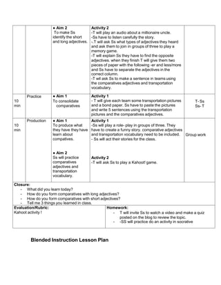 Lesson click and learn | PDF