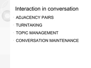 Lesson cohesion and interaction in conversation | PPT | Web Conferencing | Computer Software and ...