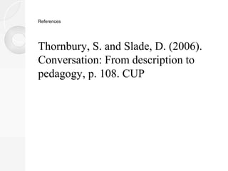 Lesson cohesion and interaction in conversation | PPT | Web Conferencing | Computer Software and ...