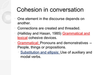 Lesson cohesion and interaction in conversation | PPT | Web Conferencing | Computer Software and ...