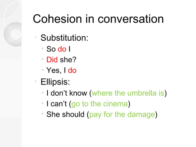 Lesson cohesion and interaction in conversation | PPT | Web Conferencing | Computer Software and ...