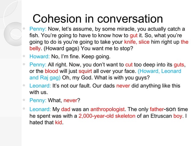 Lesson cohesion and interaction in conversation | PPT | Web Conferencing | Computer Software and ...