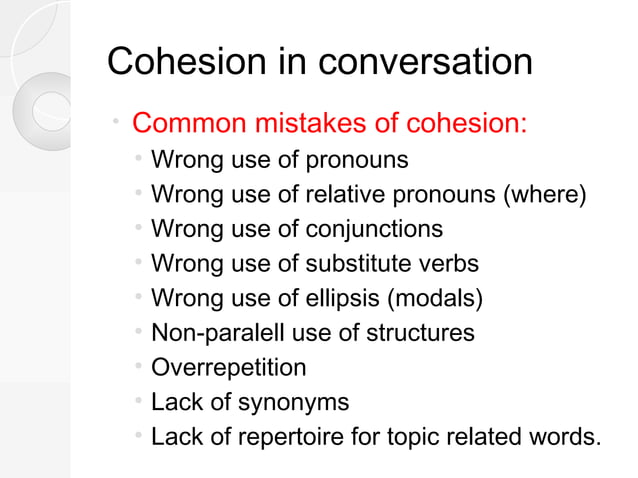 Lesson cohesion and interaction in conversation | PPT | Web Conferencing | Computer Software and ...