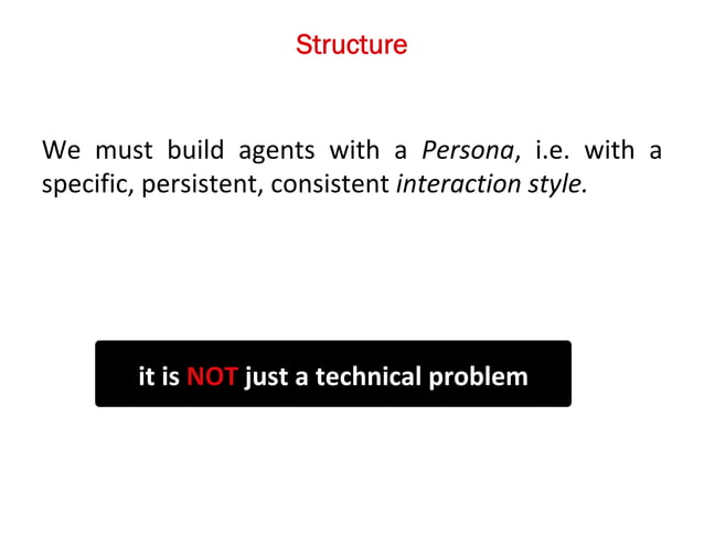 Persona-Based Conversational Agents | PPT