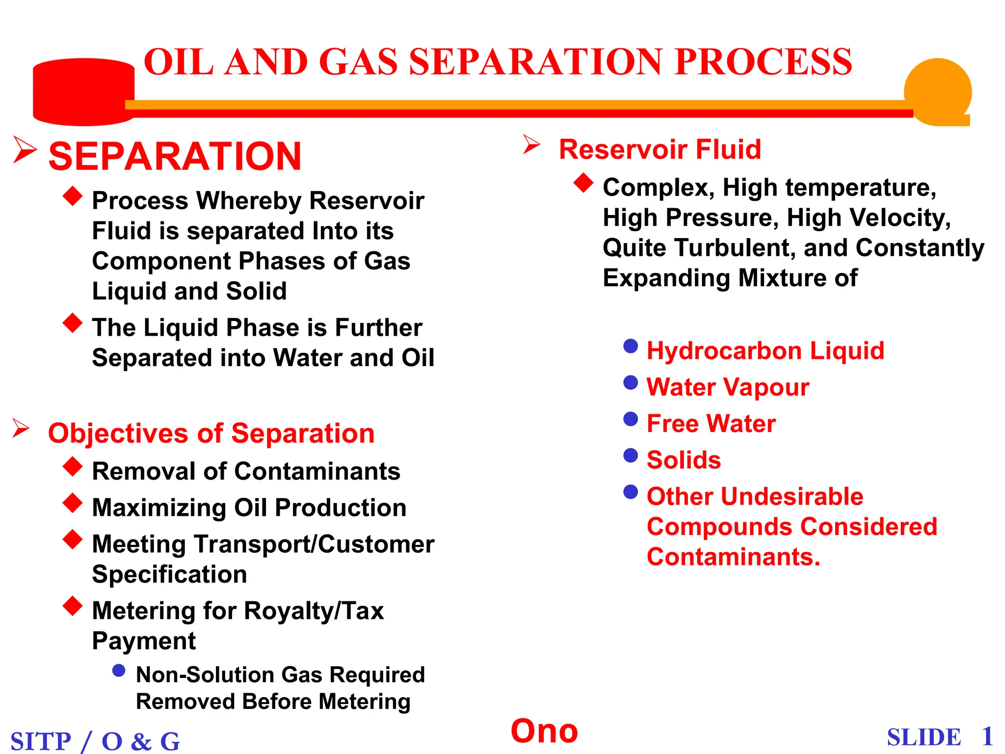 LESSON_D.ppt oil and gas separation process | PPT
