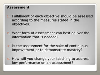 Lesson Design And Planning | PPTX
