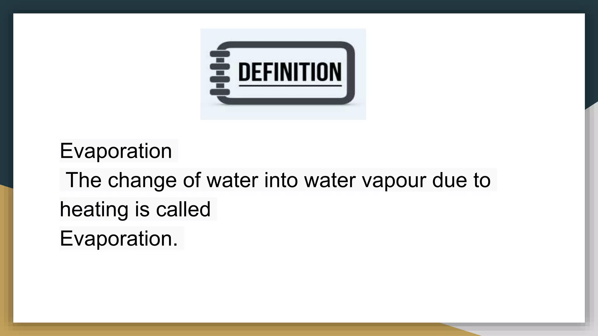 Lesson different forms of water | PPT