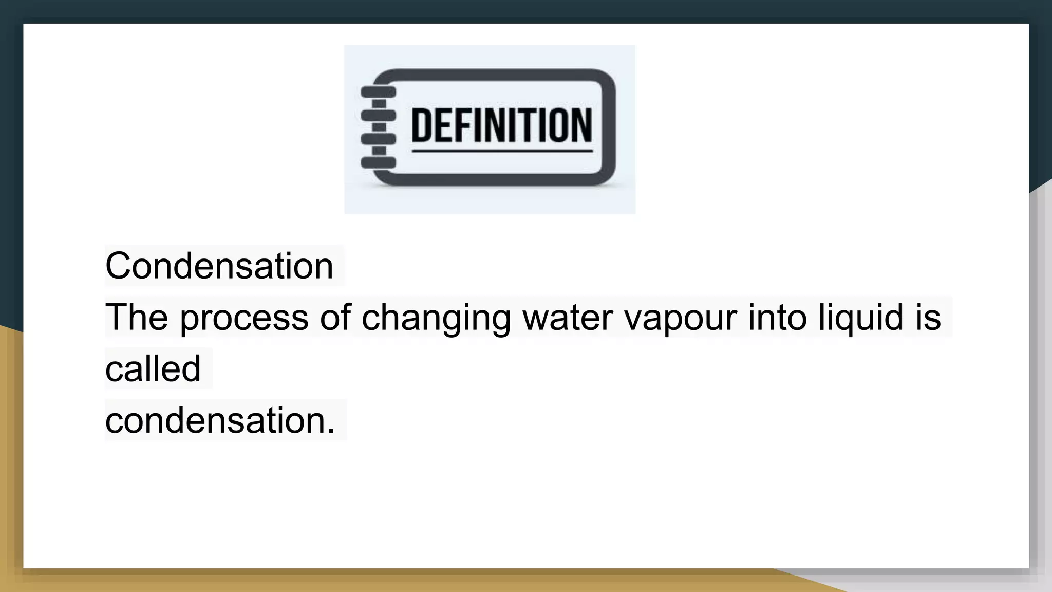 Lesson different forms of water | PPT