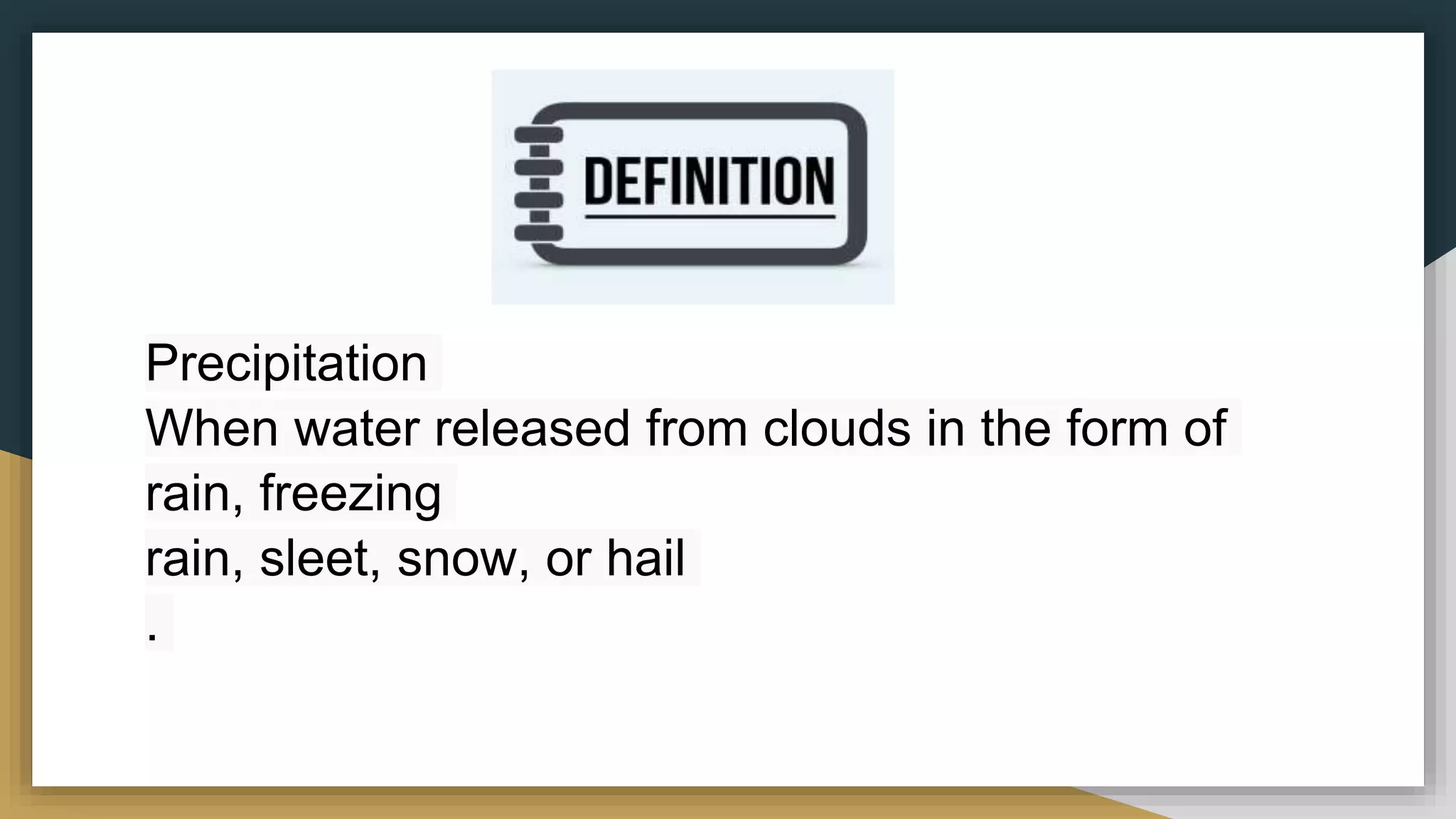 Lesson different forms of water | PPT