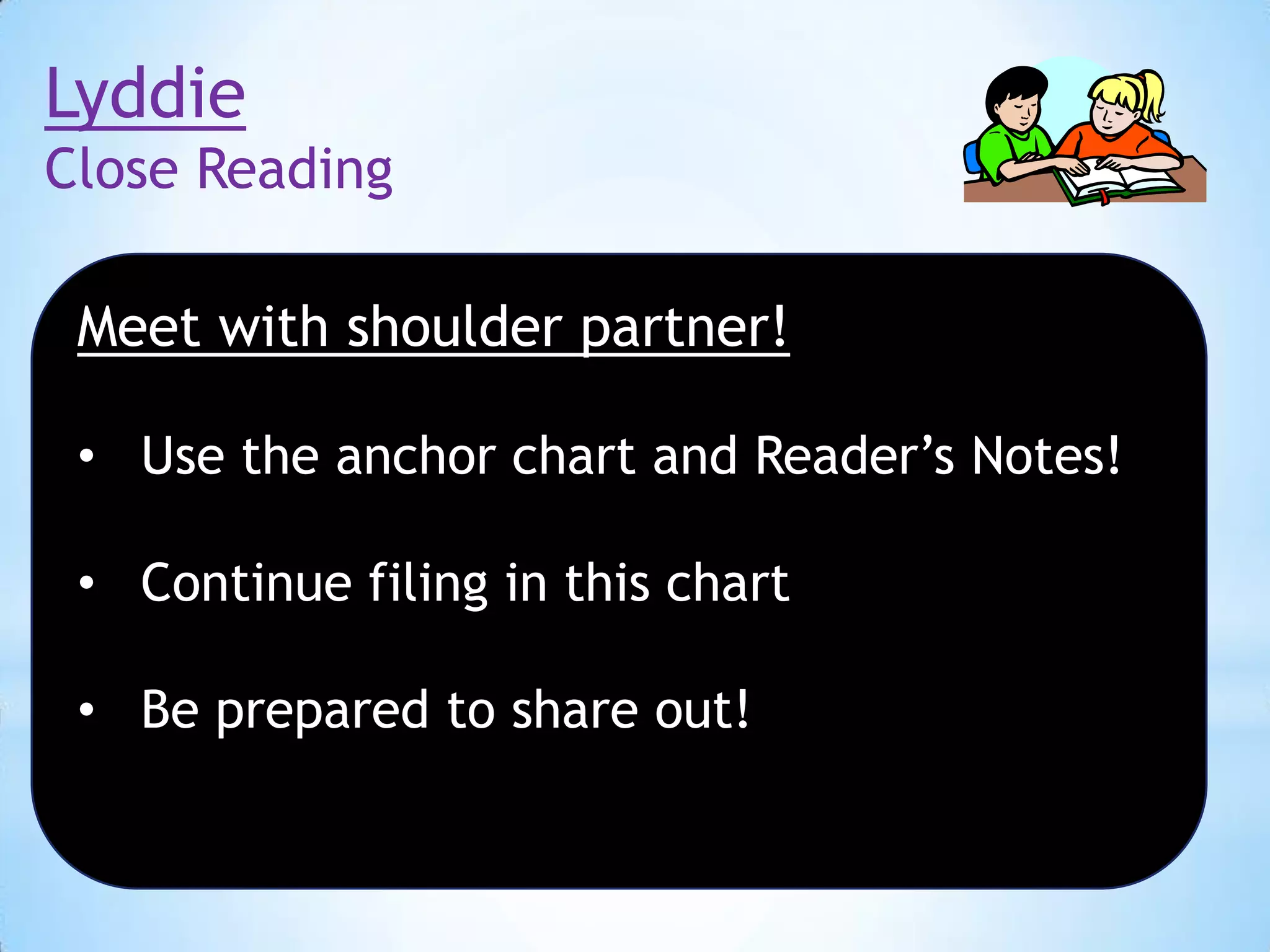 Lyddie: Lesson eight, Unit 1 | PPTX