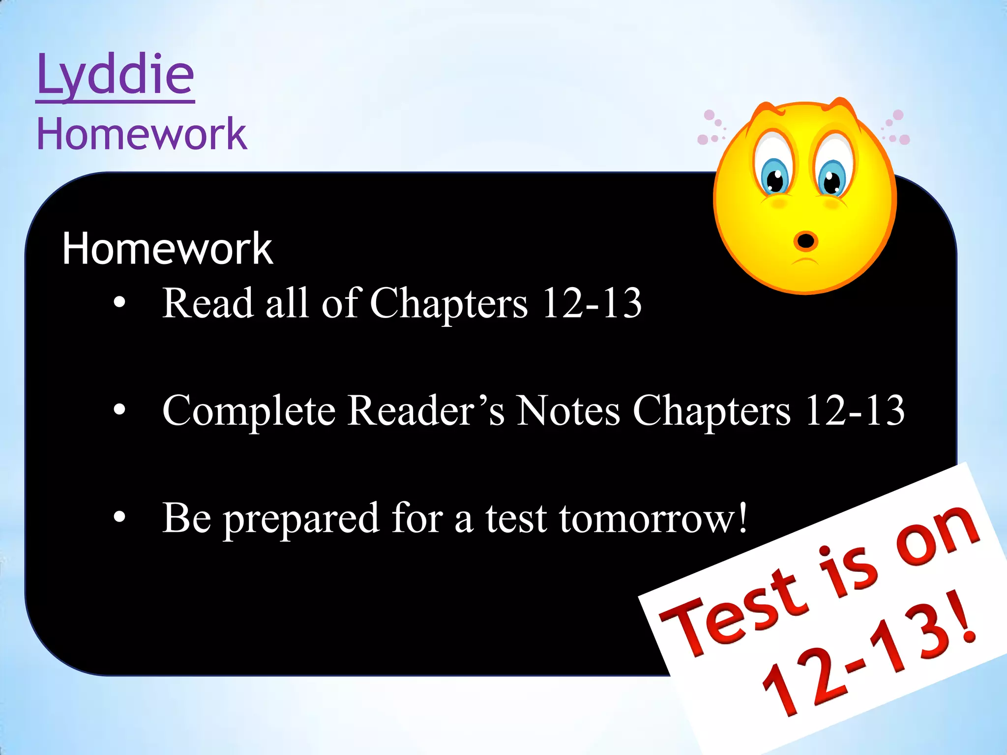 Lyddie: Lesson eight, Unit 1 | PPTX