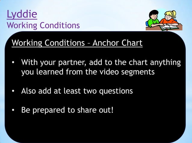 Lyddie: Lesson eight, Unit 1 | PPT