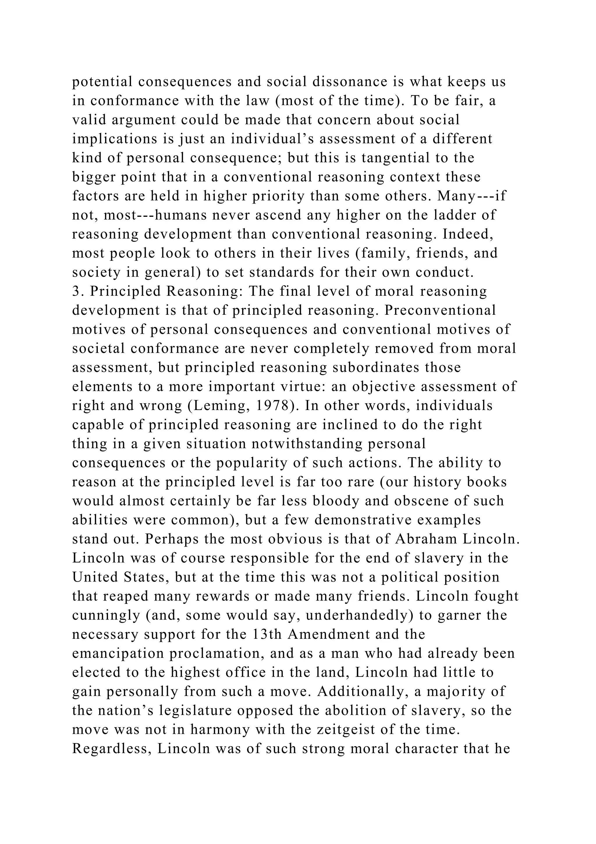 Lesson Eight Moral Development and Moral IntensityLesson Seve.docx