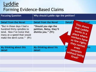 Lyddie: Lesson eleven, Unit 1 | PPT