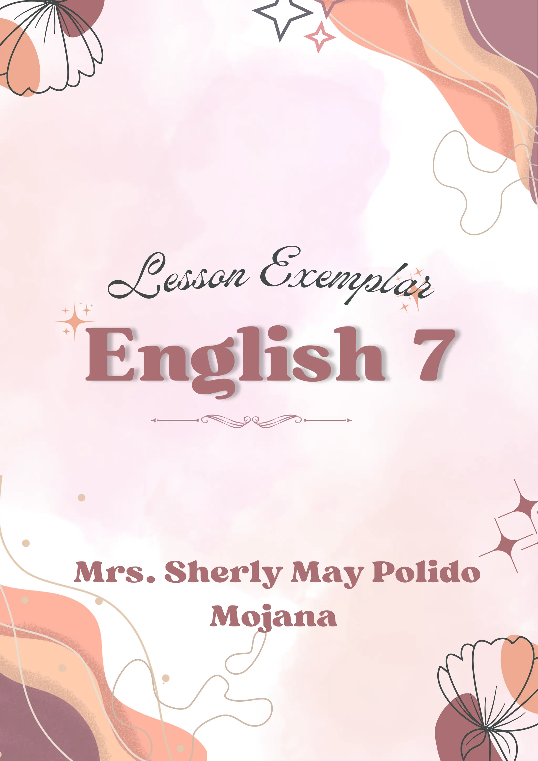 lesson exemplar grade 7.pdf You can use it in your cover page of your Lesson Exemplar to be ...