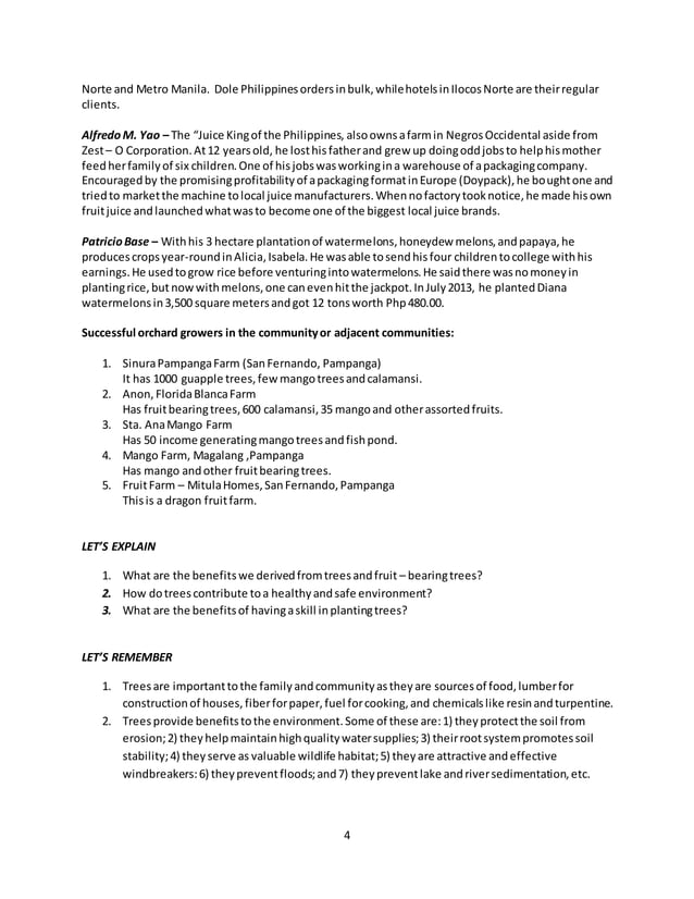 Lesson Exemplar in TLE 6 | DOCX