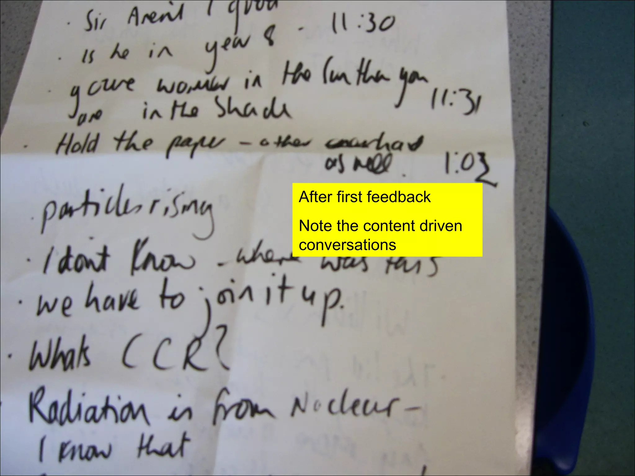 Lesson feedback | PPT