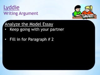 Lyddie: Lesson fifteen, Unit 1 | PPT