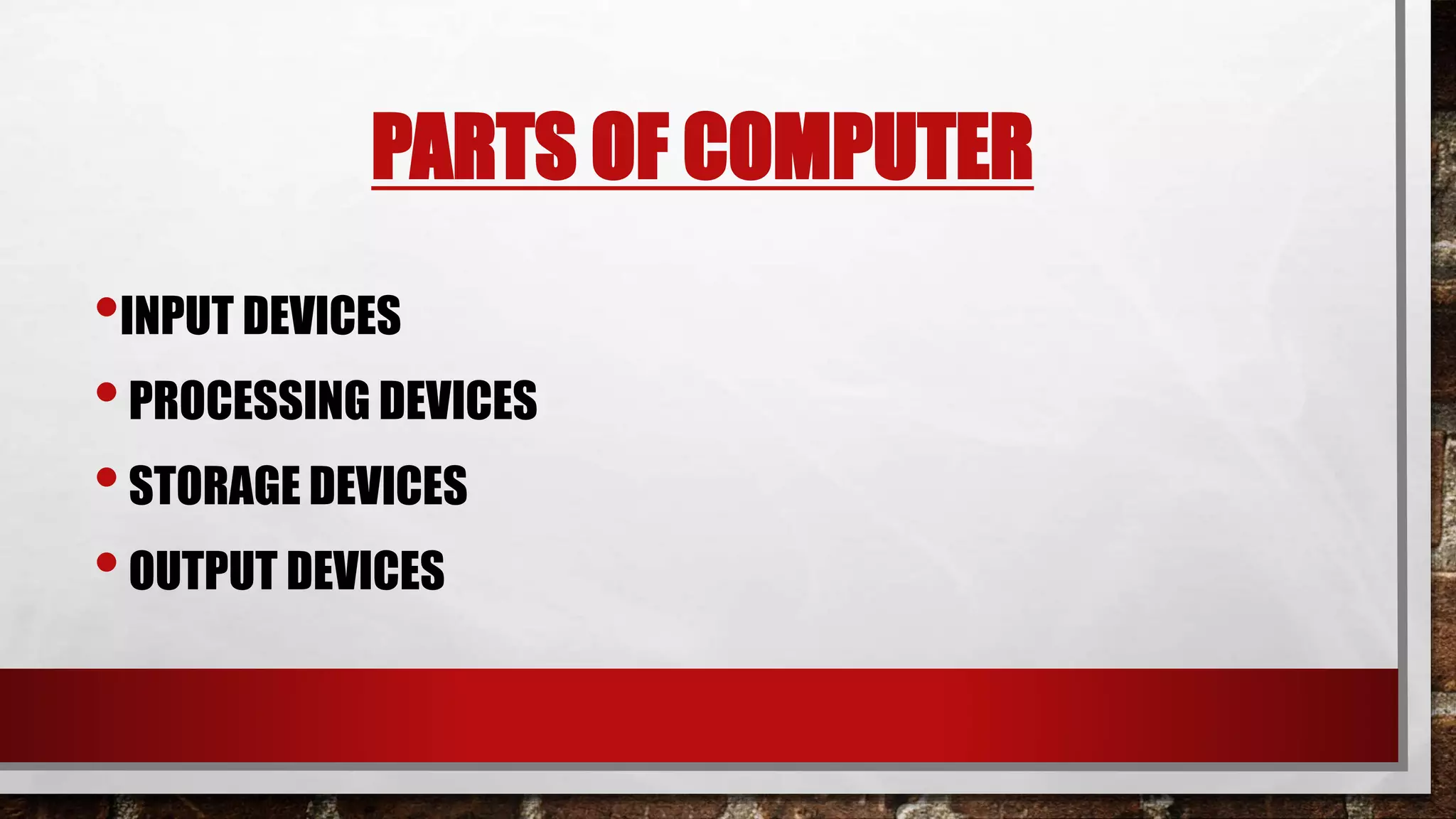 THE COMPUTER AND WHAT MAKES IT SPECIAL | PPT