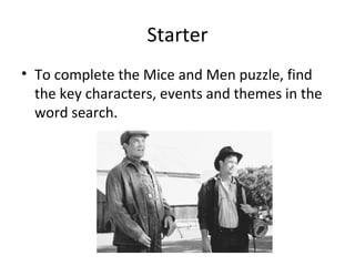 Of Mice and Men PQE | PPT