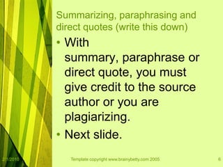 Lesson For Tuesday Feb 2 | PPT