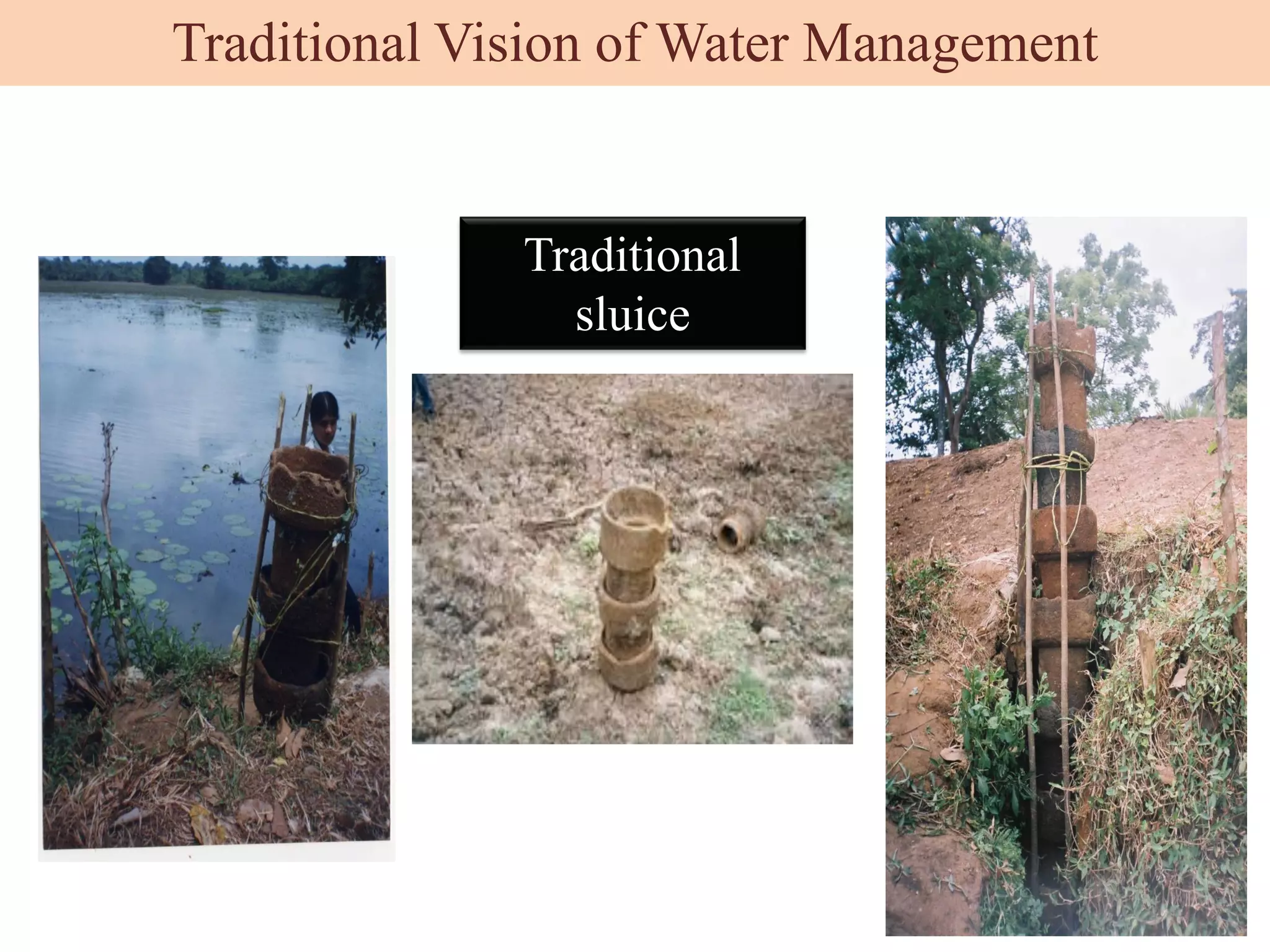 Lesson Four - Indigenous Village Irrigation Systems, traditional small ...
