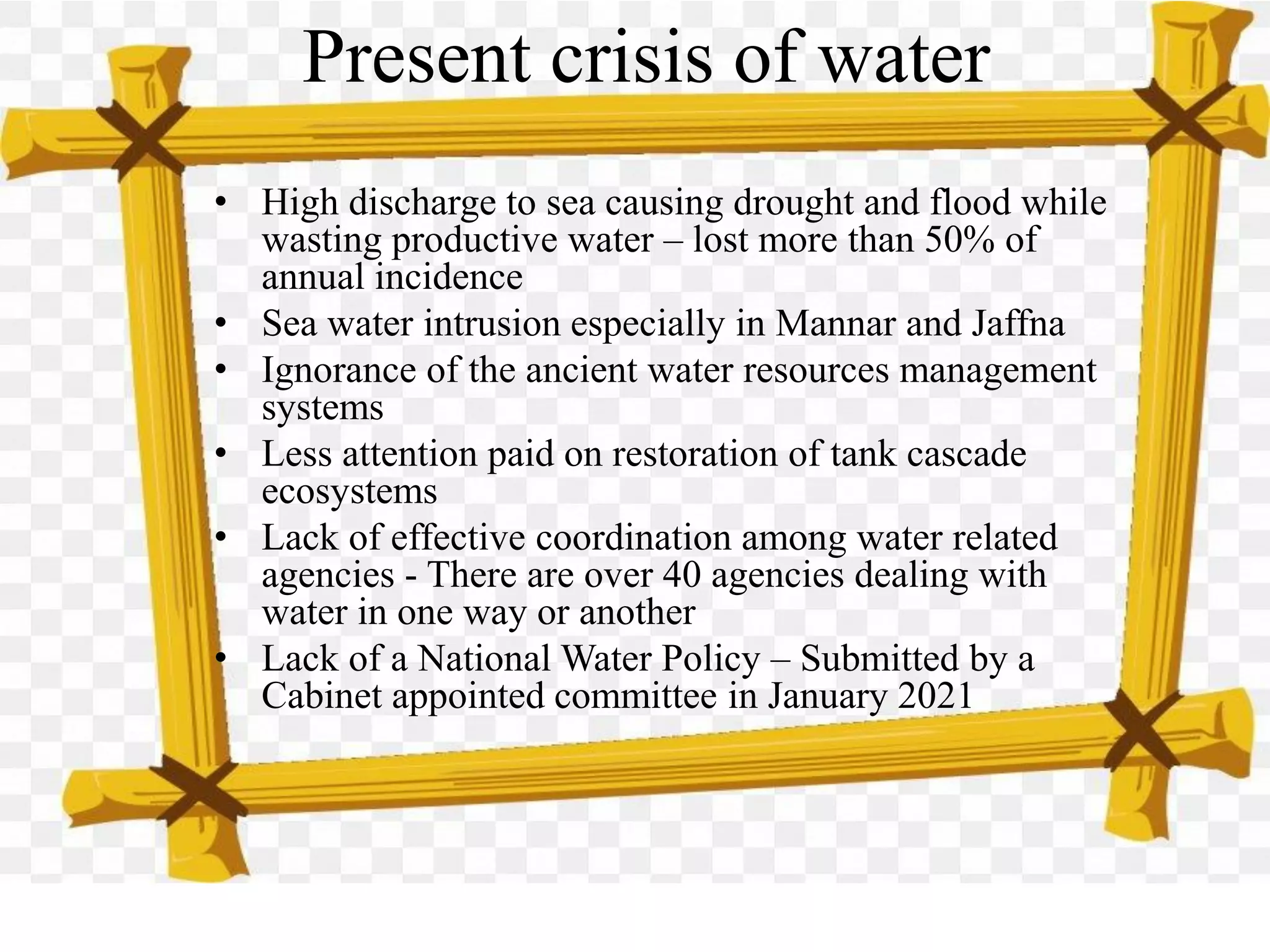 Lesson Four - Indigenous Village Irrigation Systems, traditional small ...