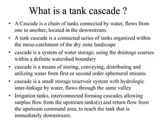 Lesson Four - Indigenous Village Irrigation Systems, traditional small ...