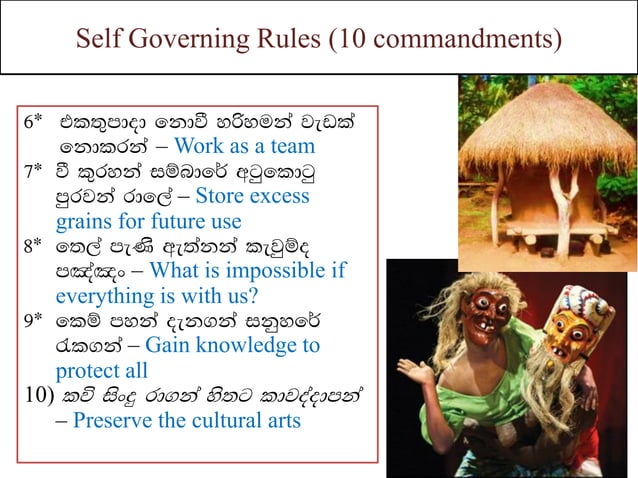 Lesson Four - Indigenous Village Irrigation Systems, traditional small ...