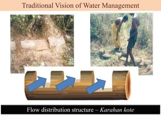 Lesson Four - Indigenous Village Irrigation Systems, traditional small ...