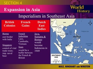Lesson Four - Imperialism in Asia | PPT