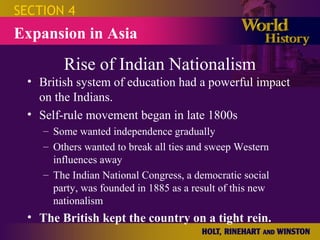 Lesson Four - Imperialism in Asia | PPT