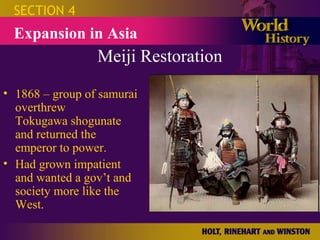 Lesson Four - Imperialism in Asia | PPT