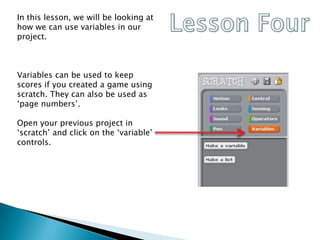 Lesson four presentation | PPTX