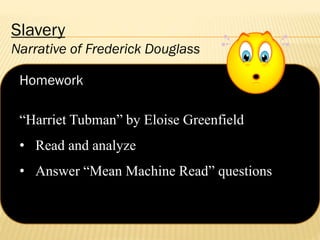 Slavery Module: Lesson fourteen | PPTX | Christianity | Religion ...